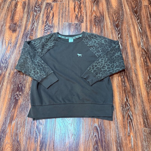PINK Victoria's Secret | Tops | Pink Victorias Secret Olive Green ...